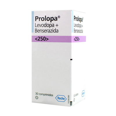 Farmacias Batres: PROLOPA 250 MG * 30 COMPRIMIDOS: MEDICAMENTOS DE MARCA