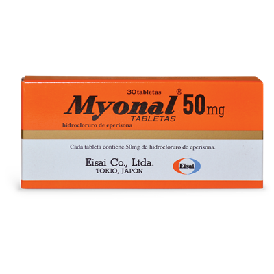 Farmacias Batres: MYONAL 50 MG * 30 TABLETAS: MEDICAMENTOS DE MARCA