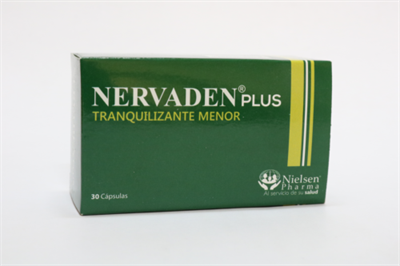 Farmacias Batres: NERVADEN PLUS * 30 CAPSULAS: MEDICAMENTOS DE MARCA