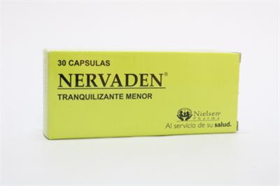 Farmacias Batres: NERVADEN * 30 CAPSULAS: MEDICAMENTOS DE MARCA