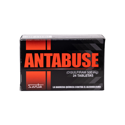 Farmacias Batres: ANTABUSE * 24 TABLETAS: MEDICAMENTOS DE MARCA