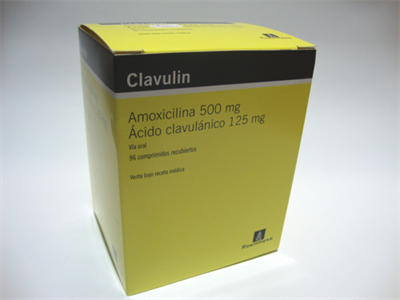 Farmacias Batres: CLAVULIN 500 MG * 96 COMPRIMIDOS: MEDICAMENTOS DE MARCA
