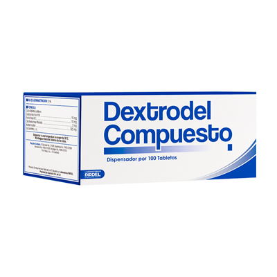 Farmacias Batres: DEXTRODEL COMPUESTO * 1 TABLETA: MEDICAMENTOS DE MARCA