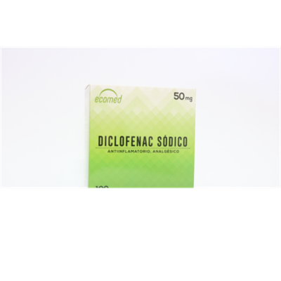 Farmacias Batres: DICLOFENACO SODICO 50MG * 1 TABLETA (ECOMED ...