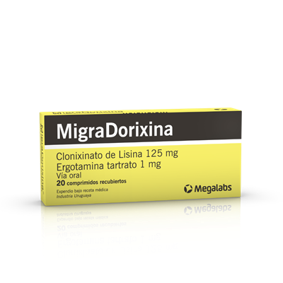 Farmacias Batres: MIGRA DORIXINA 125 MG * 1 TABLETA: MEDICAMENTOS DE MARCA