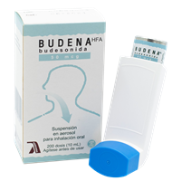 Farmacias Batres: BUDENA 50 MCG * 200 DOSIS: MEDICAMENTOS DE MARCA