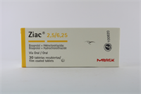Farmacias Batres: ZIAC 2.5/6.25 MG *30 TABLETAS - Promoción 3+1 ...