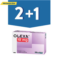 Farmacias Batres: OLEXA 10 MG * 28 + 7 TABLETAS GRATIS - Promoción 2+1 ...