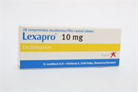 Farmacias Batres: LEXAPRO 10 MG * 28 COMPRIMIDOS: MEDICAMENTOS DE MARCA