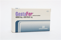 Farmacias Batres: GESTAFER 30 MG * 30 CAPSULAS: MEDICAMENTOS DE MARCA
