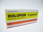 Farmacias Batres: DOLOFOR 5 ML/2 GRAMOS * 2 AMPOLLAS: MEDICAMENTOS DE MARCA