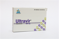 Farmacias Batres: ULTRAVIR 800 MG * 20 TABLETAS: MEDICAMENTOS DE MARCA