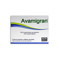 Farmacias Batres: AVAMIGRAN * 100 COMPRIMIDOS: MEDICAMENTOS DE MARCA