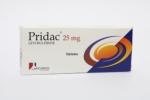 Farmacias Batres: PRIDAC 25 MG * 30 TABLETAS: MEDICAMENTOS DE MARCA