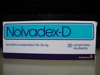 Farmacias Batres: NOLVADEX D 20 MG * 30 TABLETAS: MEDICAMENTOS DE MARCA