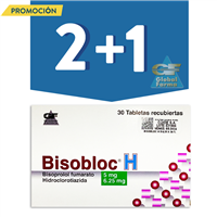 Farmacias Batres: MEDICAMENTOS DE MARCA: BISOBLOC H 5 MG/6.25 MG * 30 ...