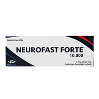 Farmacias Batres: NEUROFAST FORTE 10000 * 1 AMPOLLA: MEDICAMENTOS DE MARCA
