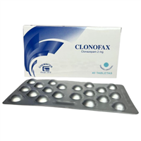 Farmacias Batres: [C]CLONOFAX 2 MG * 40 TABLETAS: MEDICAMENTOS CONTROLADOS