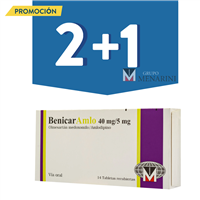 Farmacias Batres: BENICAR AMLO 40 MG/5 MG * 14 TABLETAS - Promoción 2+1 ...