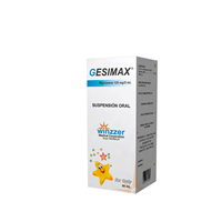 Farmacias Batres: GESIMAX 125 MG/5 ML * 60 ML: MEDICAMENTOS DE MARCA