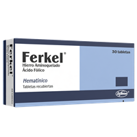 Farmacias Batres: FERKEL * 30 TABLETAS: MEDICAMENTOS DE MARCA