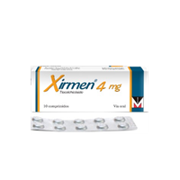 Farmacias Batres: XIRMEN 4MG * 10 COMPRIMIDOS -11307: MEDICAMENTOS DE MARCA