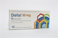 Farmacias Batres: DEFAL 30 MG * 10 COMPRIMIDOS: MEDICAMENTOS DE MARCA