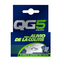 Farmacias Batres: QG5 FRASCO * 10 TABLETAS: MEDICAMENTOS DE MARCA