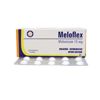 Farmacias Batres: MELOFLEX 15MG * 20 COMPRIMIDOS -T016: MEDICAMENTOS DE ...