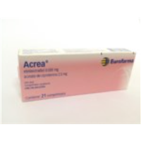 Farmacias Batres: ACREA 2MG+0.035MG * 21 COMPRIMIDOS PF-51432 ...