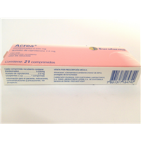 Farmacias Batres: ACREA 2MG+0.035MG * 21 COMPRIMIDOS PF-51432 ...