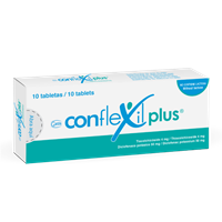 Farmacias Batres: CONFLEXIL PLUS 50 MG/4 MG * 10 TABLETAS: MEDICAMENTOS ...