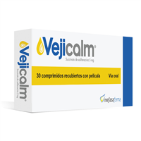 Farmacias Batres: VEJICALM 5MG * 30 COMPRIMIDOS: MEDICAMENTOS DE MARCA