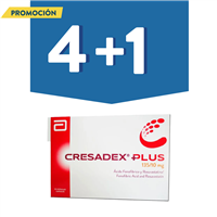 Farmacias Batres: CRESADEX PLUS 135/10 MG X 30 CAPSULAS - Promoción 4+1 ...