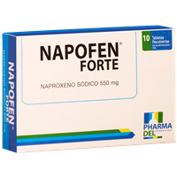 Farmacias Batres: NAPOFEN FORTE 550MG *10 TABS.: MEDICAMENTOS DE MARCA