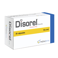 Farmacias Batres: DISOREL 8MG * 30 CÁPSULAS: MEDICAMENTOS DE MARCA