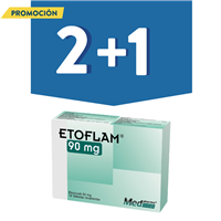 Farmacias Batres: ETOFLAM 90 MG * 14 TABLETAS - Promoción 2+1 ...