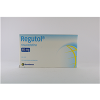 Farmacias Batres: REGUTOL 40 MG * 30 COMPRIMIDOS: MEDICAMENTOS DE MARCA