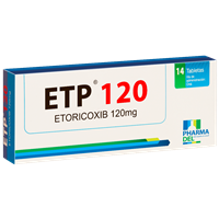 Farmacias Batres: ETP 120 MG * 14 TAB: MEDICAMENTOS DE MARCA