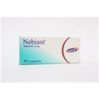 Farmacias Batres: NEBIAM 10 MG * 30 COMPRIMIDOS: MEDICAMENTOS DE MARCA