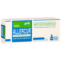 Farmacias Batres: ALLERCUR CORT * 10 TAB RECUBIERTA: MEDICAMENTOS DE MARCA
