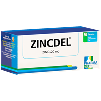 Farmacias Batres: ZINCDEL 20 MG * 50 TAB: MEDICAMENTOS DE MARCA