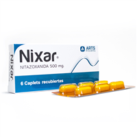 Farmacias Batres: NIXAR TABLETAS (6 CAPLET): MEDICAMENTOS DE MARCA