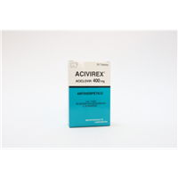Farmacias Batres: ACIVIREX 400 MG * 20 TABLETAS: MEDICAMENTOS DE MARCA