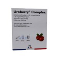 Farmacias Batres: UROBERRY COMPLEX * 30 SOBRES: MEDICAMENTOS DE MARCA