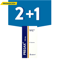 Farmacias Batres: PREGAX 150 MG * 30 CAPSULAS-62432 - Promoción 2+1 ...