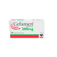 Farmacias Batres: CEFAMEN 200 MG * 20 COMPRIMIDOS RECUBIERTOS-10260 ...