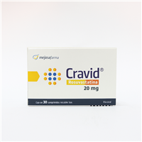 Farmacias Batres: CRAVID 20 MG * 30 COMPRIMIDOS RECUBIERTOS ...