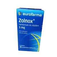 Farmacias Batres: [C]ZOLNOX 5 MG * 30 COMPRIMIDOS-427883: MEDICAMENTOS ...