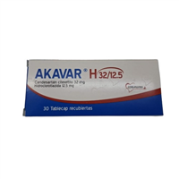 Farmacias Batres: AKAVAR H 32 / 12.5 CAJA * 30 TABLETAS-4851 ...
